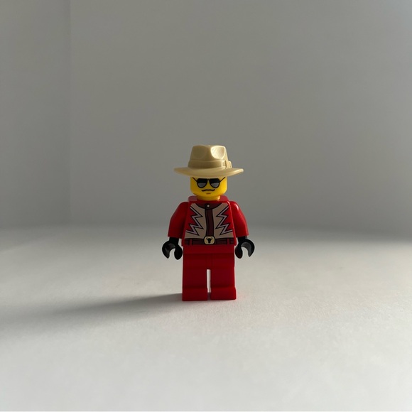 Lego | Other | Lego Bricks And More Male In Red Jacket Minifigure ...